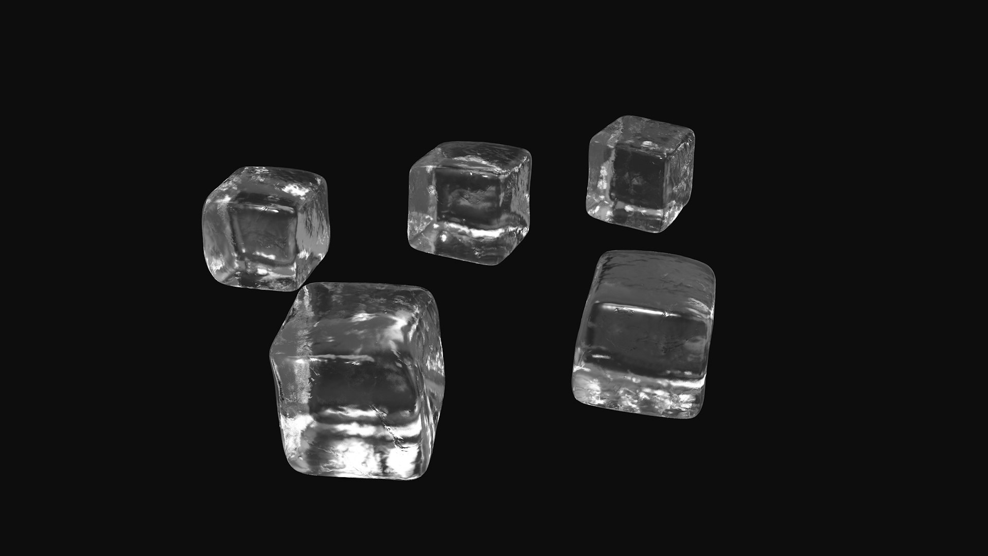 Ice Cube 3D Model - TurboSquid 1463300
