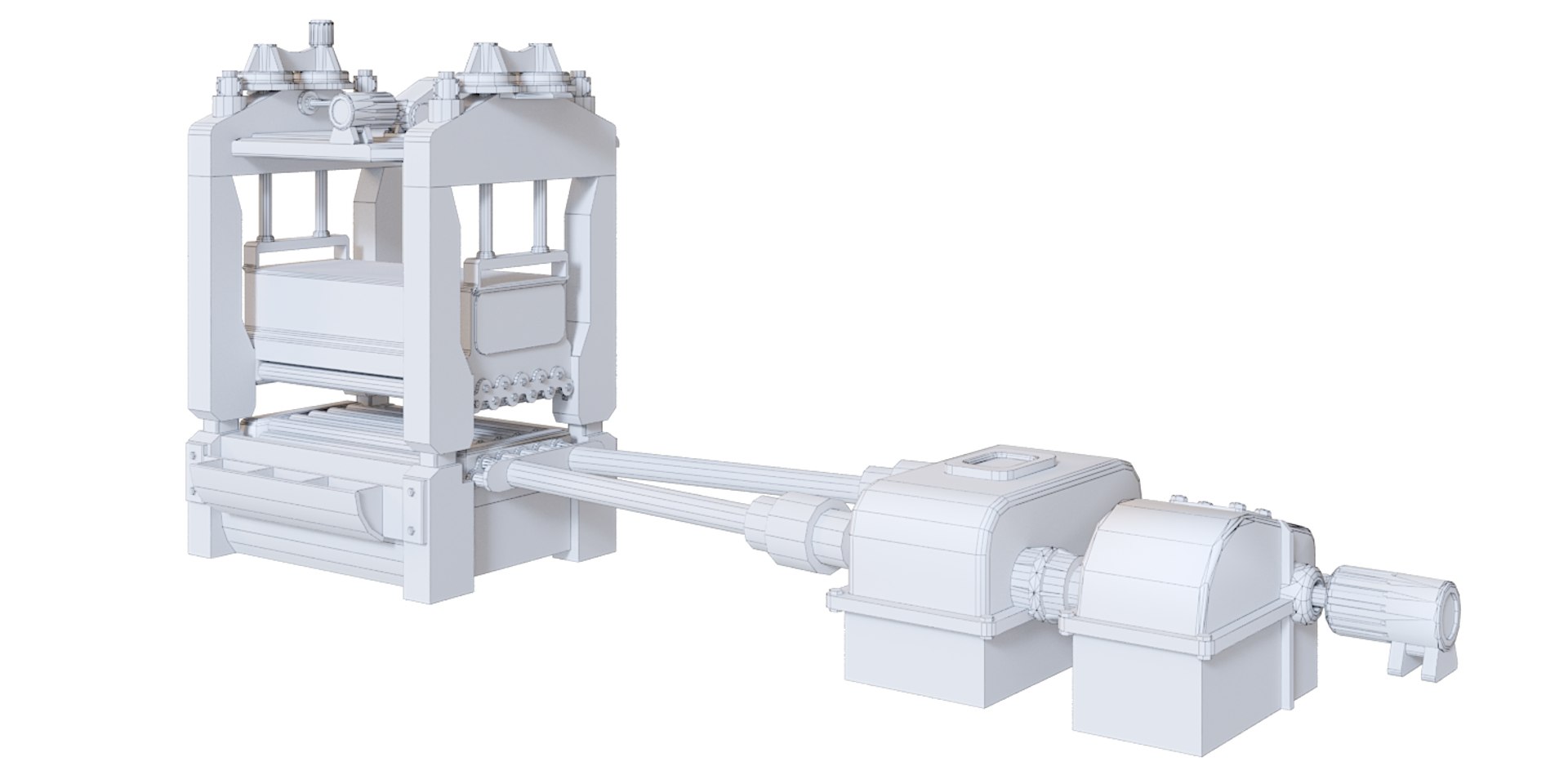 3D Metal Sheet Rolling Machine - TurboSquid 1347666