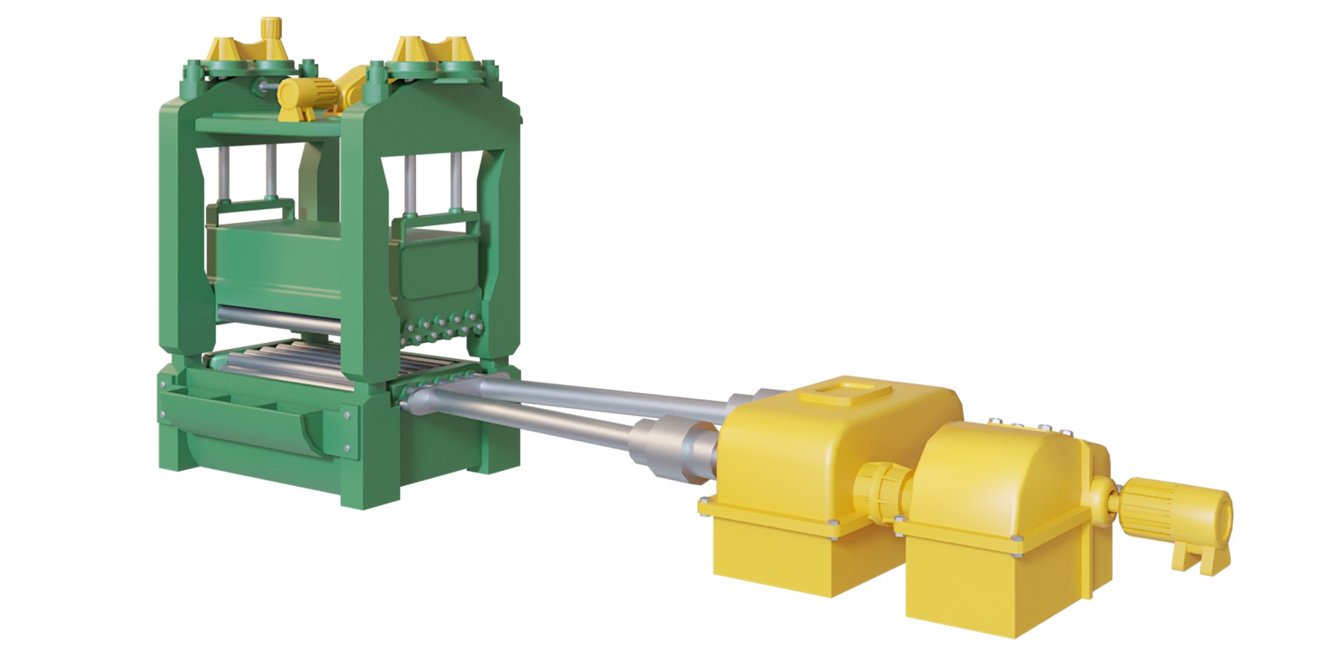 3D Metal Sheet Rolling Machine - TurboSquid 1347666