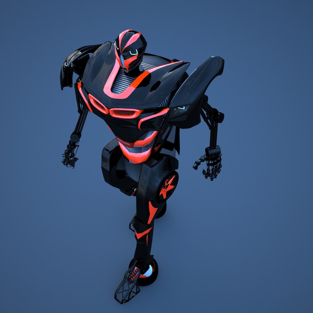 3d model robot