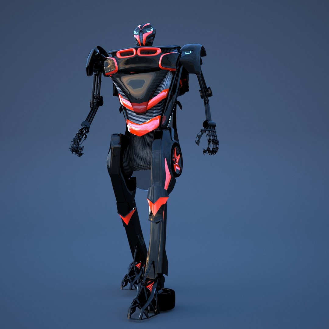3d model robot