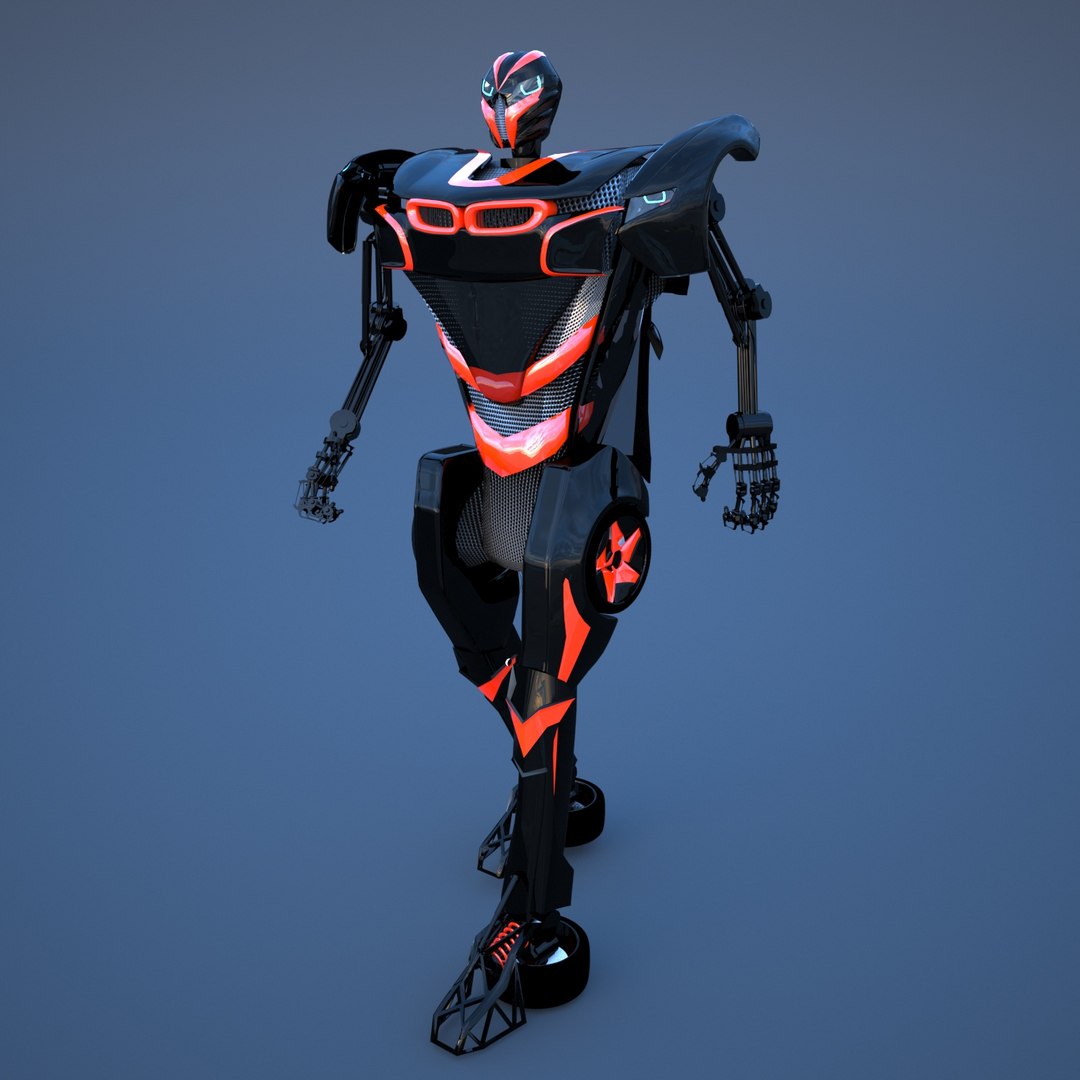 3d model robot
