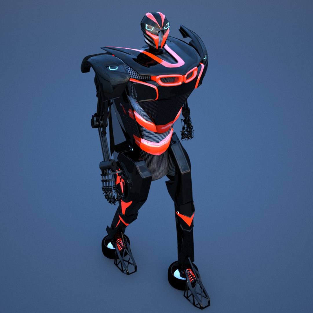 3d model robot