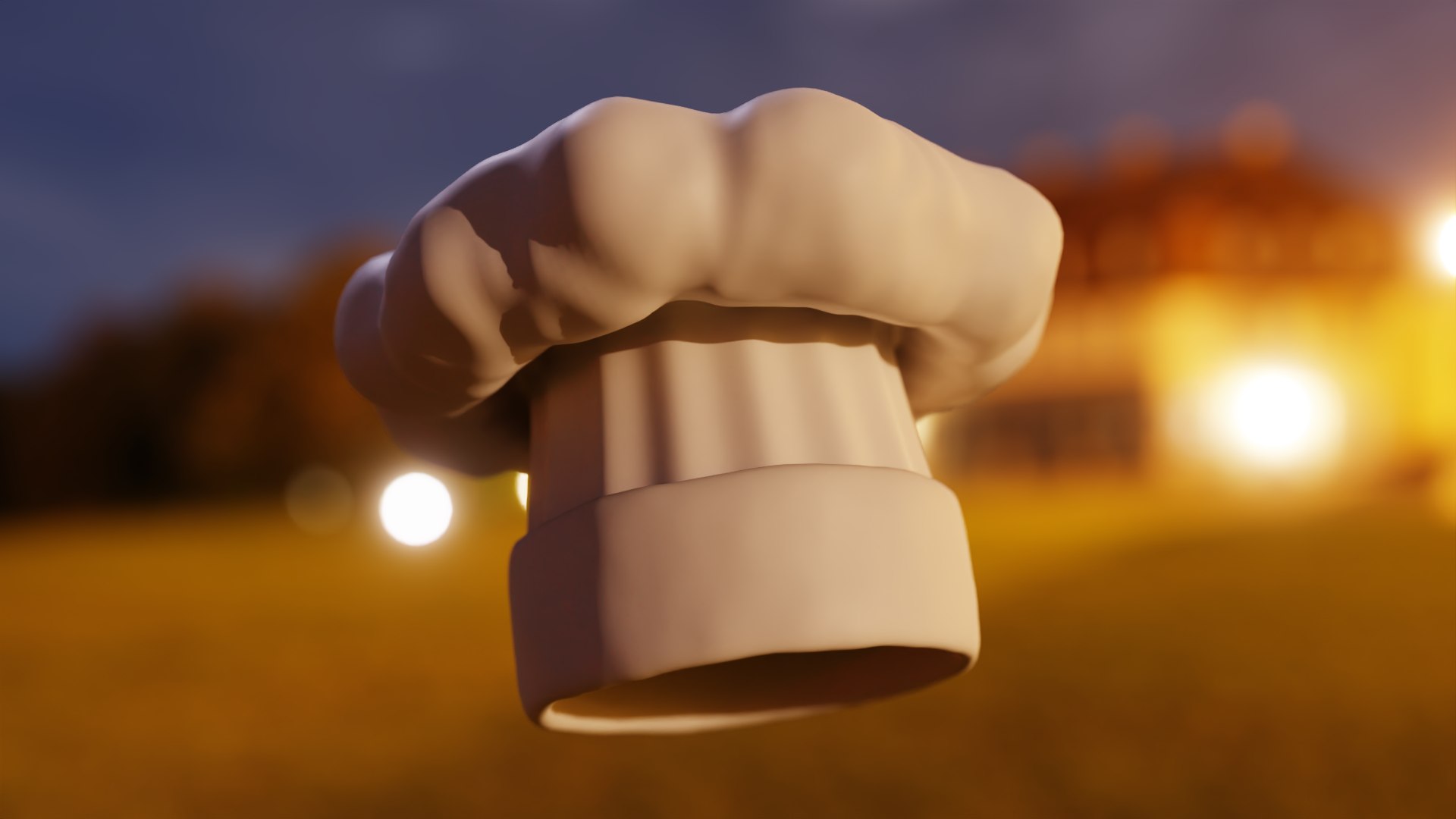 3D Chef Hat - TurboSquid 2213095