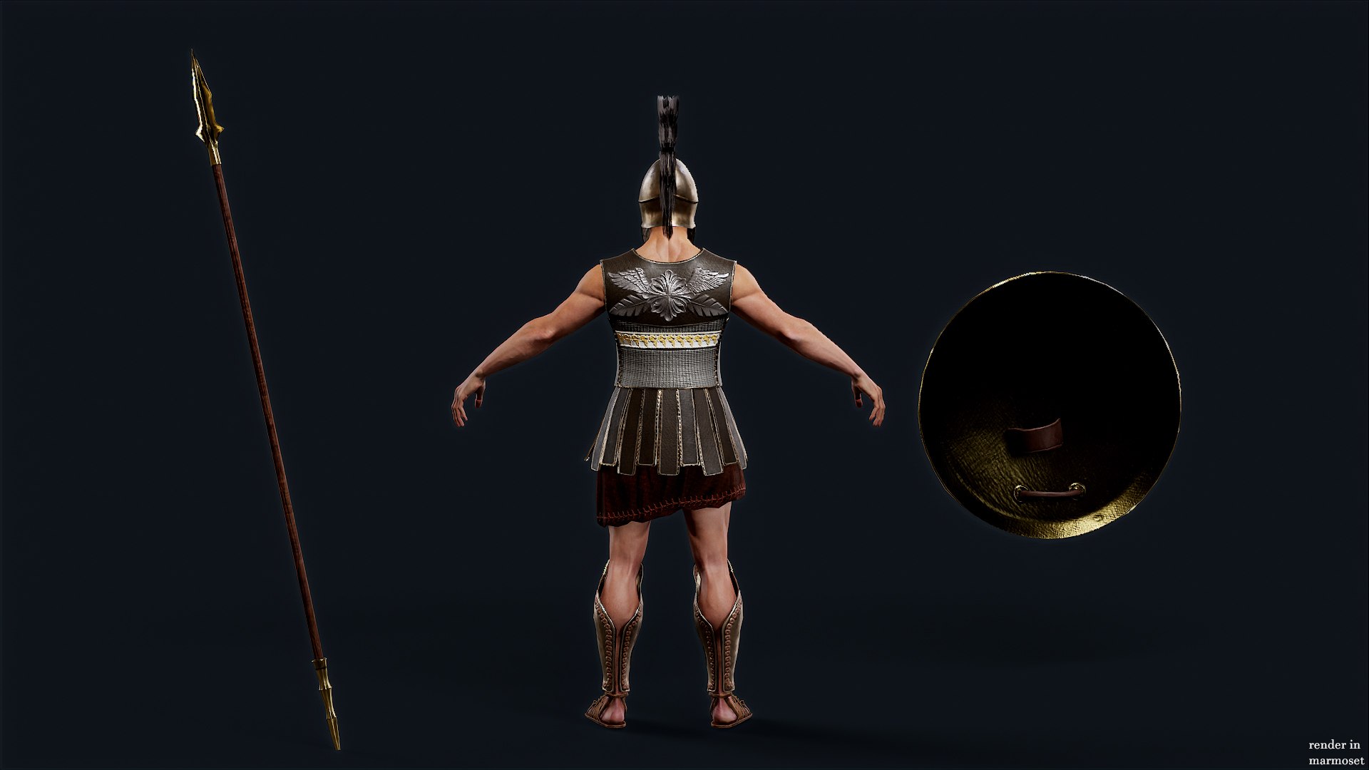 SPARTAN HR2 3D Model - TurboSquid 2325168