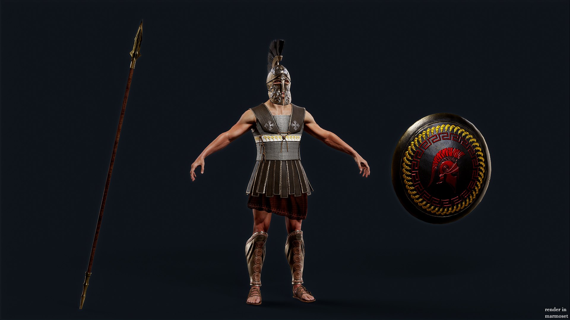 SPARTAN HR2 3D Model - TurboSquid 2325168