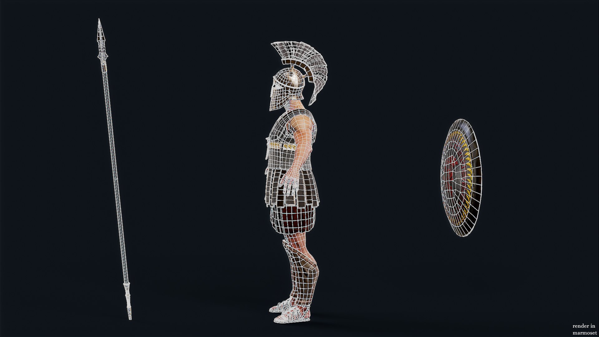 SPARTAN HR2 3D Model - TurboSquid 2325168