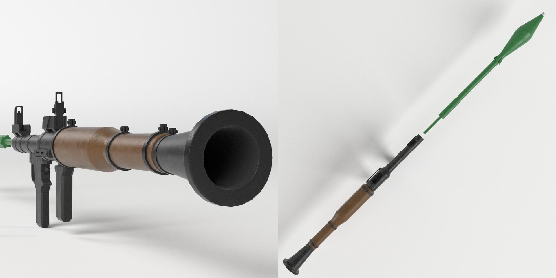 RPG-7 Rocket Launcher 3D Model - TurboSquid 2112013