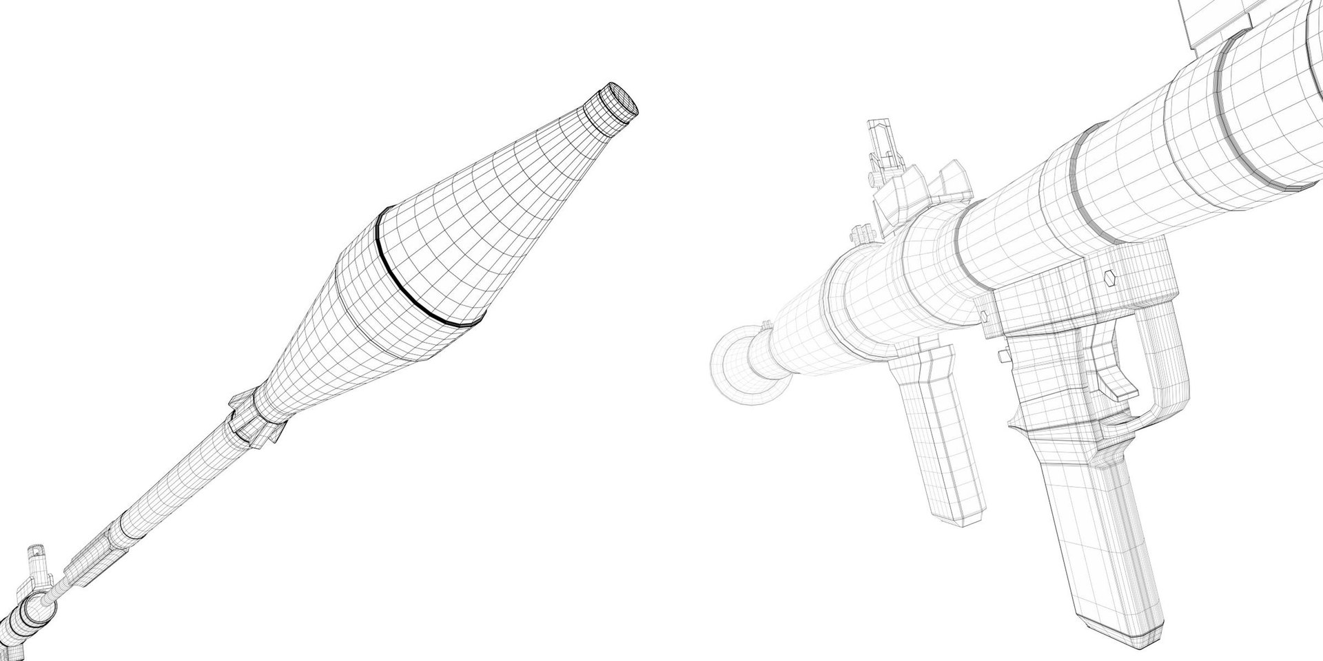 RPG-7 Rocket Launcher 3D Model - TurboSquid 2112013