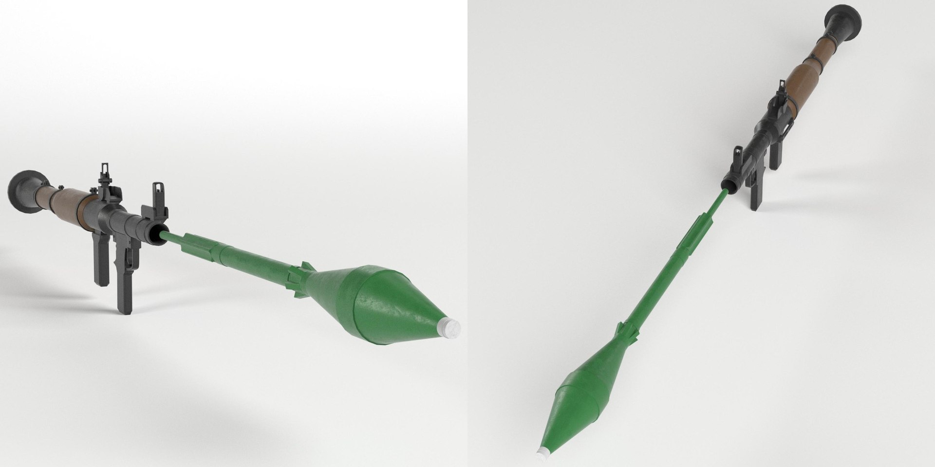 RPG-7 Rocket Launcher 3D Model - TurboSquid 2112013