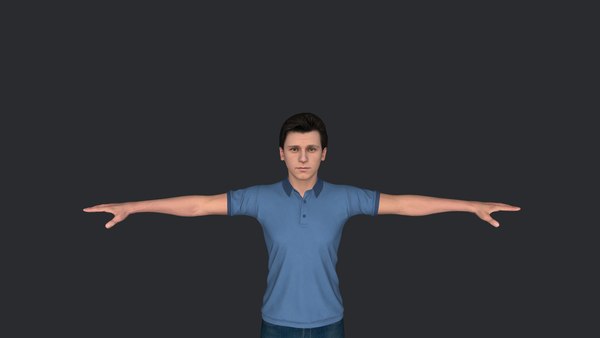 Tom Holland 하이퍼 현실적 전신 완전 조작형 3D 캐릭터 3D 모델 - TurboSquid 2200523