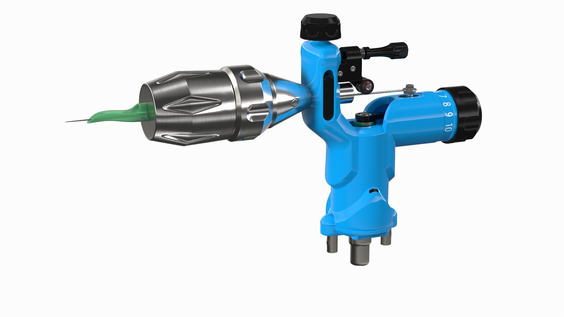 Professional Rotary Tattoo Machine 3D Model - TurboSquid 1667295