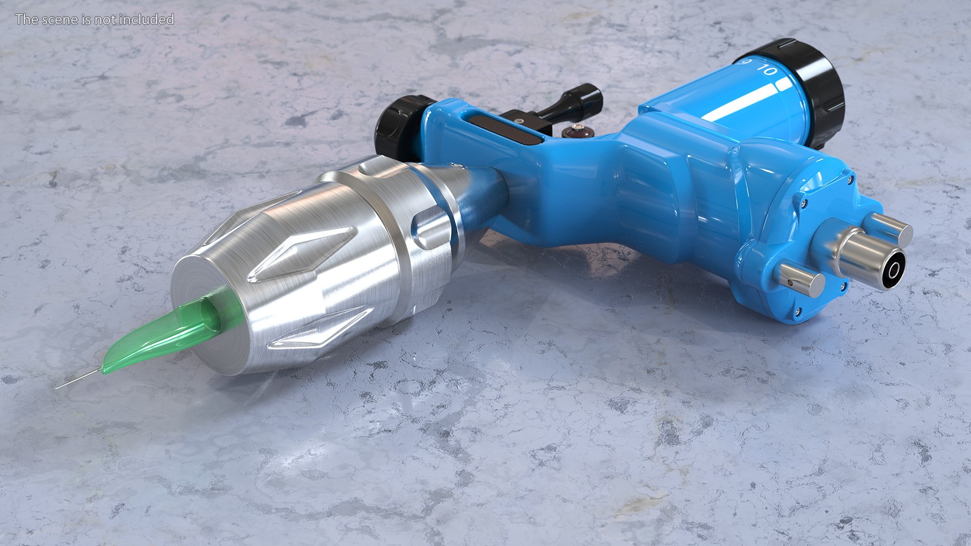 Professional Rotary Tattoo Machine 3D Model - TurboSquid 1667295
