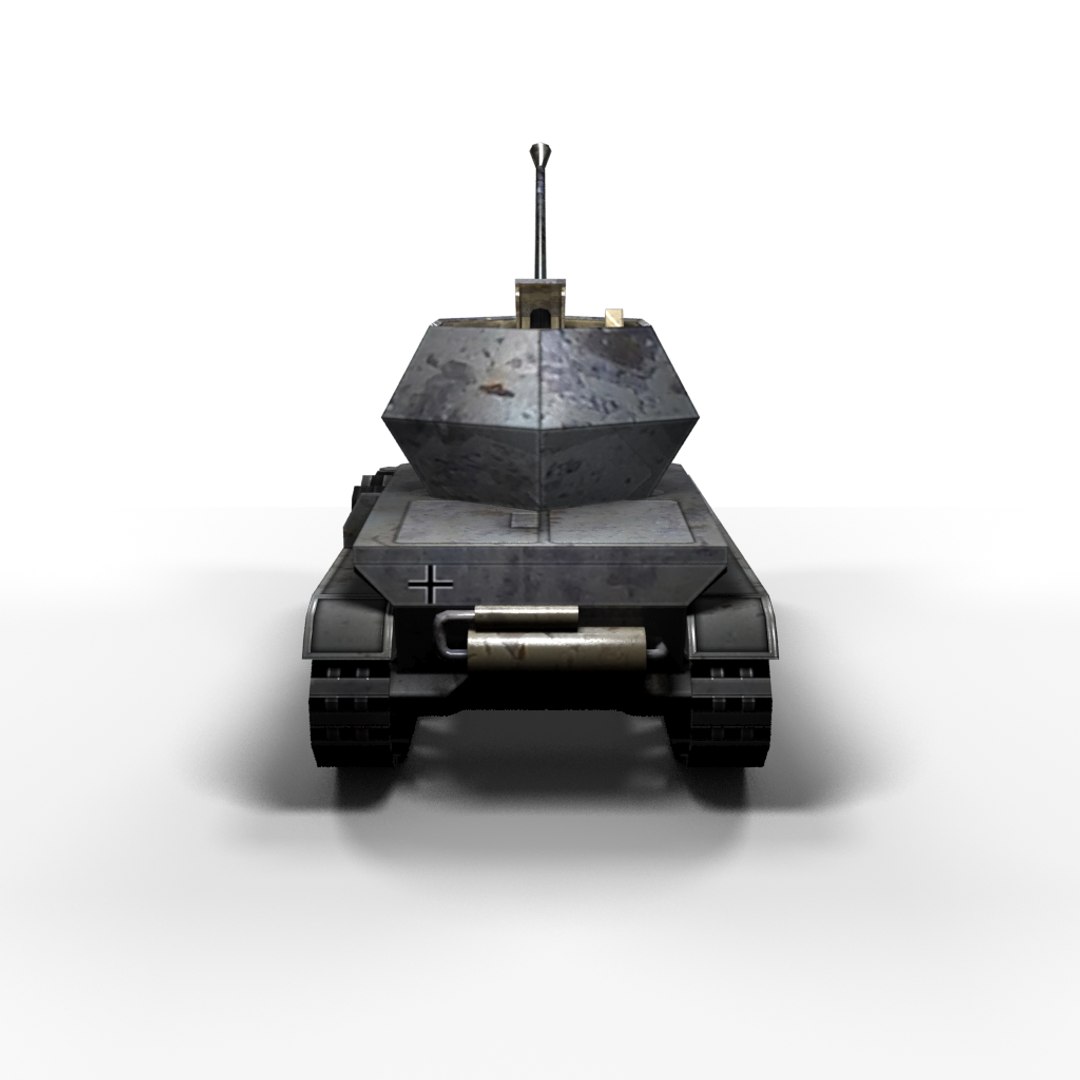 Flakpanzer Ostwind Panzer Tank 3d Max