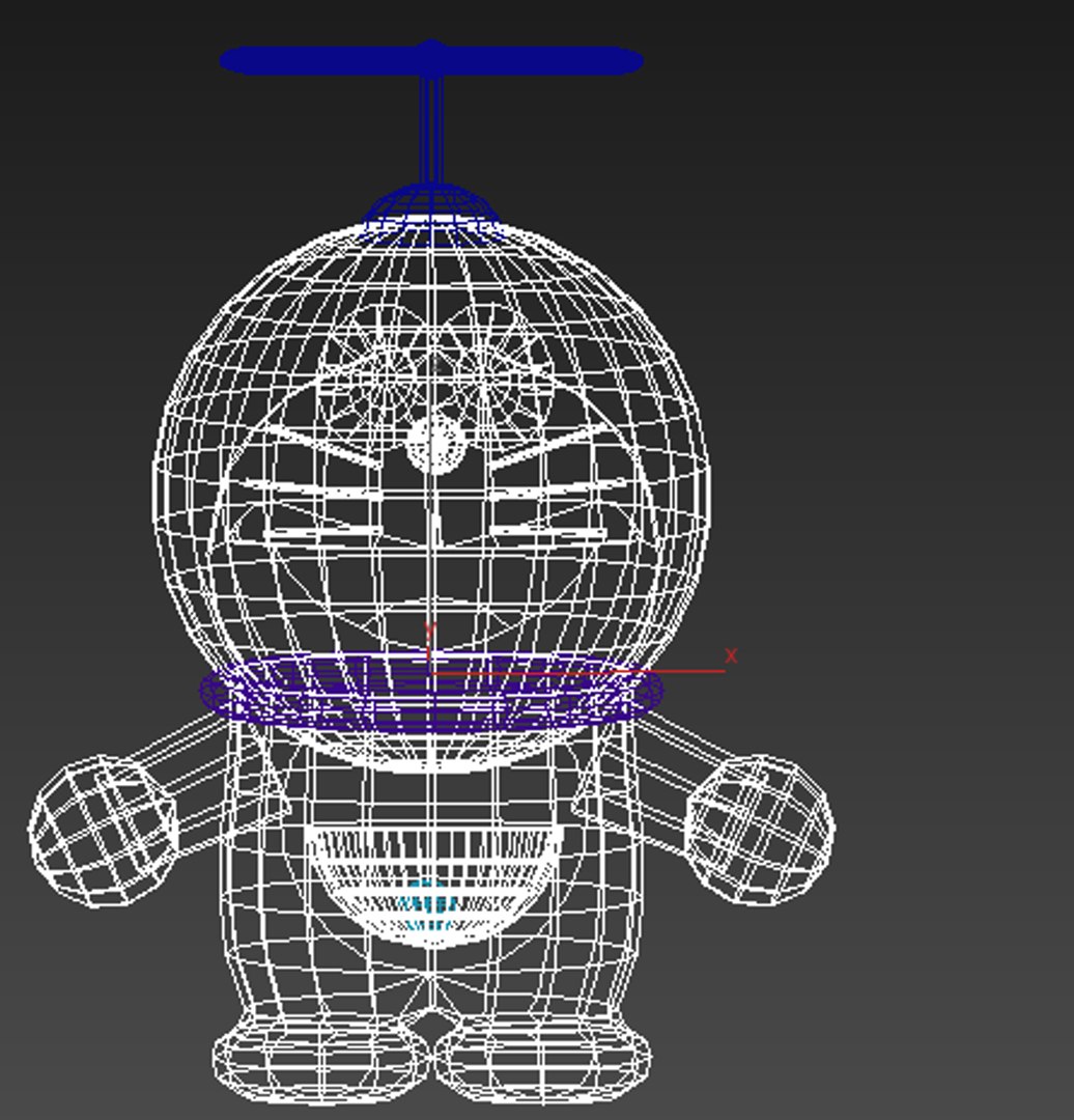 doraemon character x