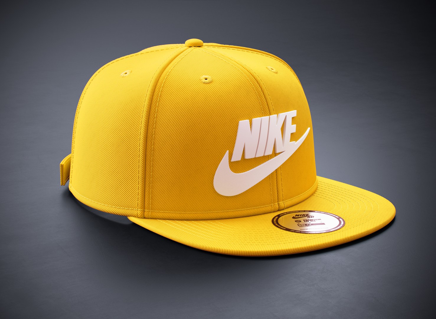 Baseball Hat Yellow 3D Model - TurboSquid 2038031