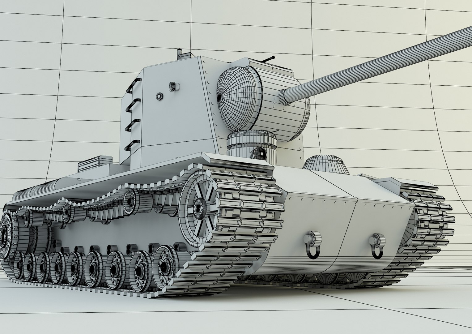 Kv5 Military Tank Model - TurboSquid 2065368