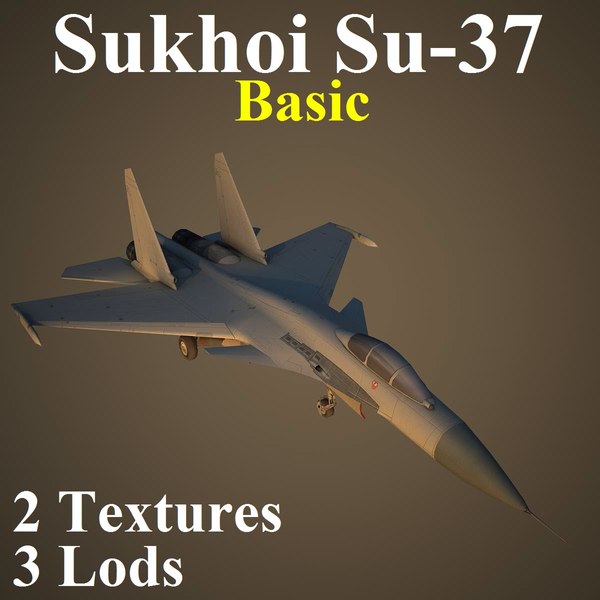 Sukhoi Su-37 3D Models for Download | TurboSquid