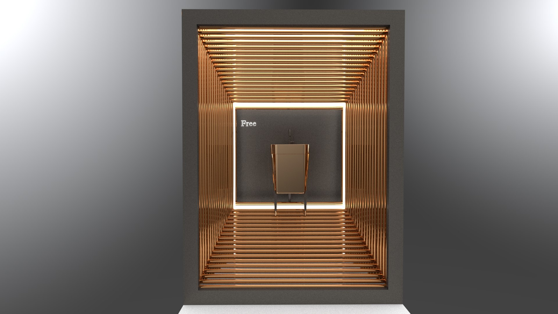 Pop Up Shop Window 3D Model - TurboSquid 2042870