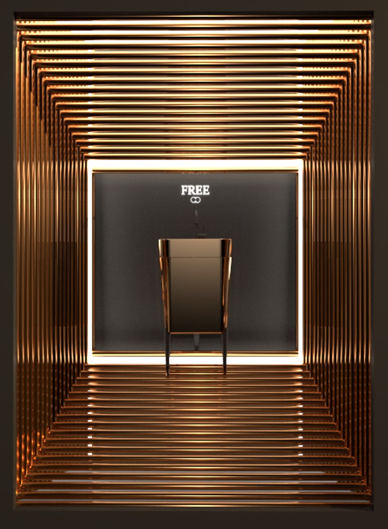 Pop Up Shop Window 3D Model - TurboSquid 2042870