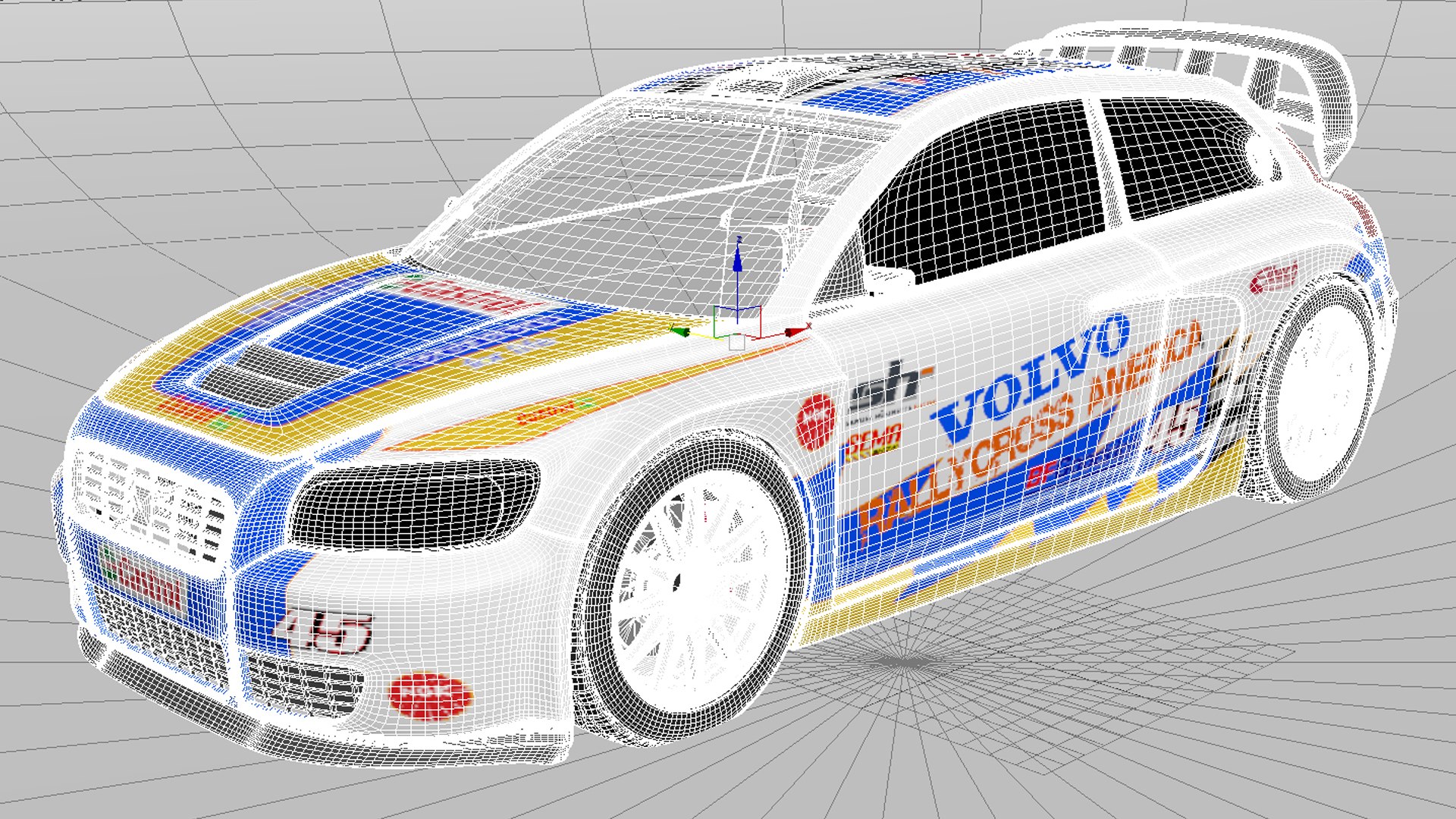 Supercar Rallycross C30 3D Model - TurboSquid 1680982