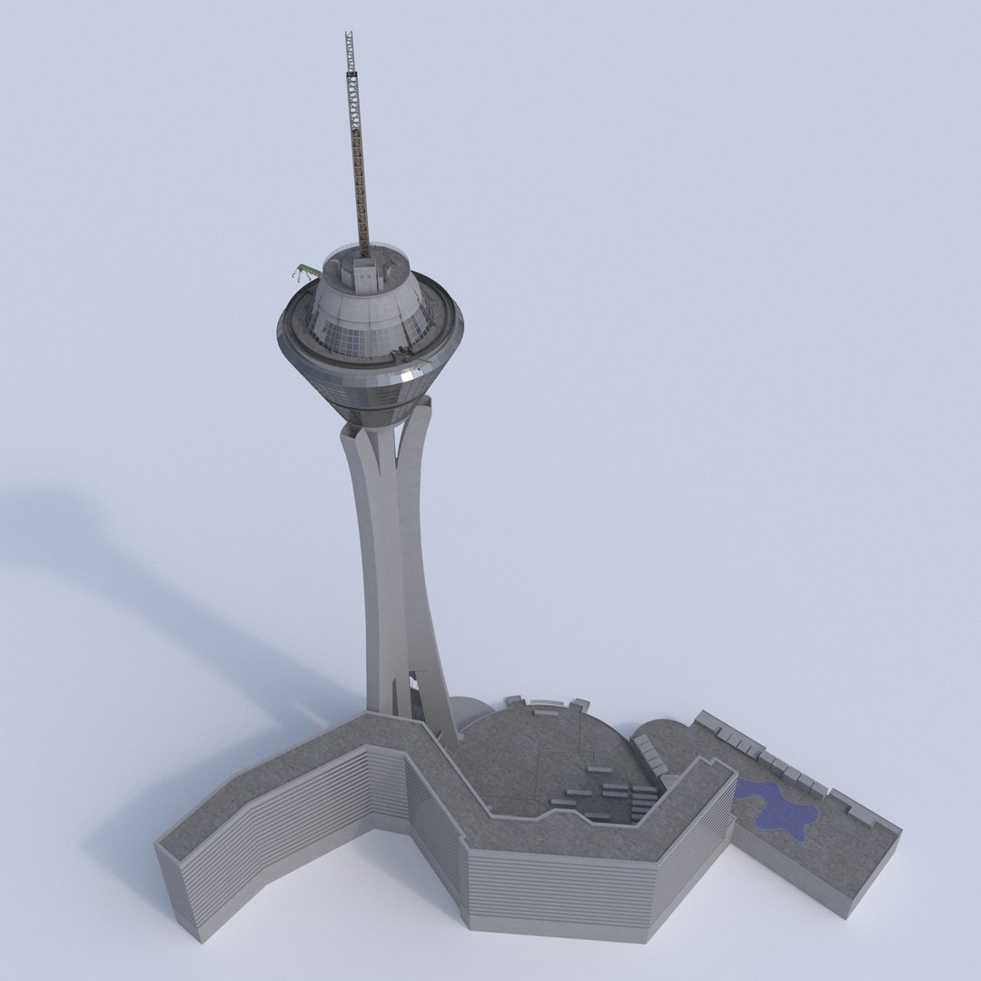 3D model stratosphere tower - TurboSquid 1328607