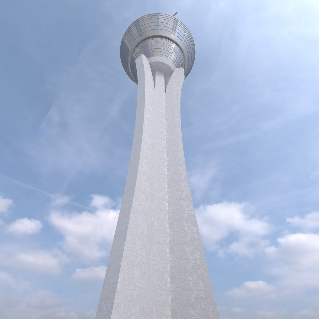 3D model stratosphere tower - TurboSquid 1328607