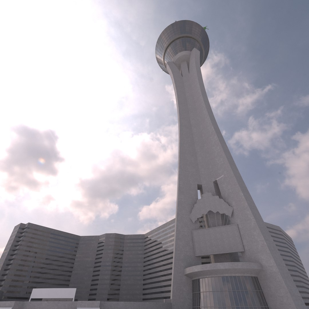 3D model stratosphere tower - TurboSquid 1328607