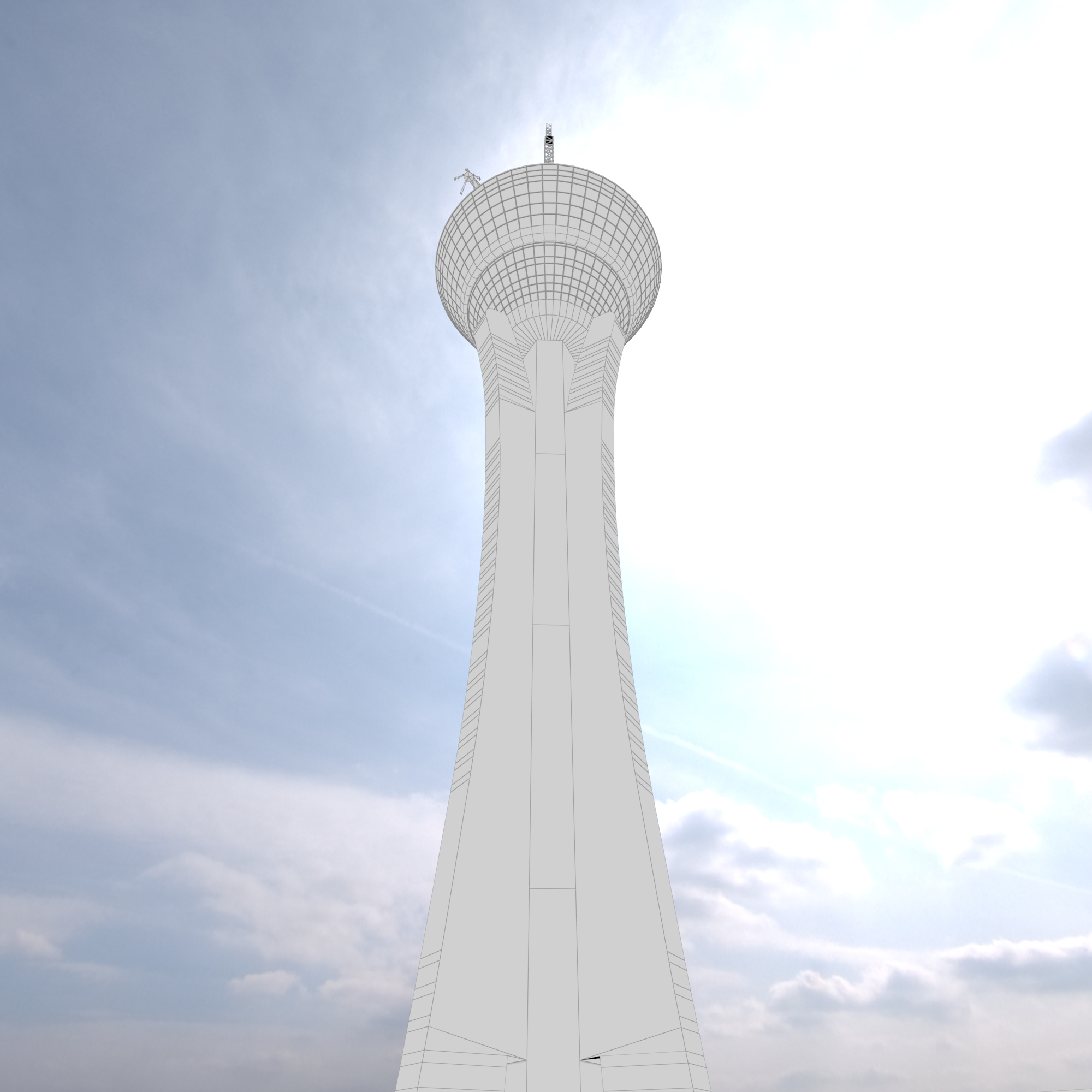 3D model stratosphere tower - TurboSquid 1328607
