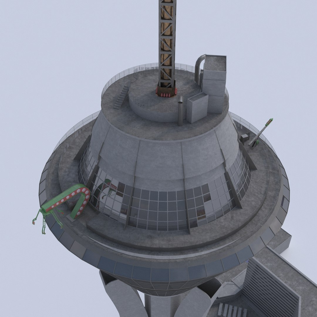 3D model stratosphere tower - TurboSquid 1328607