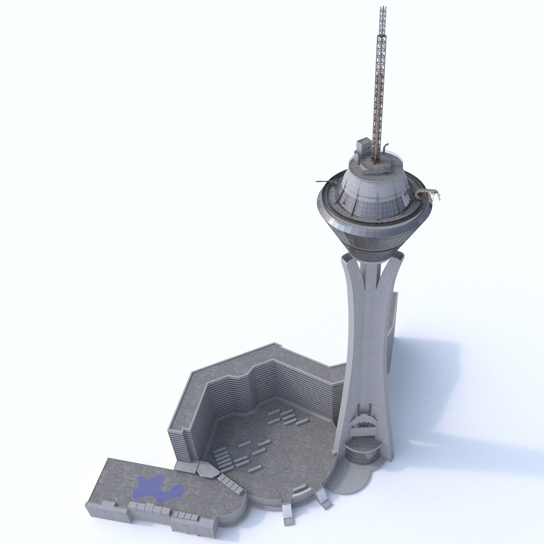 3D model stratosphere tower - TurboSquid 1328607