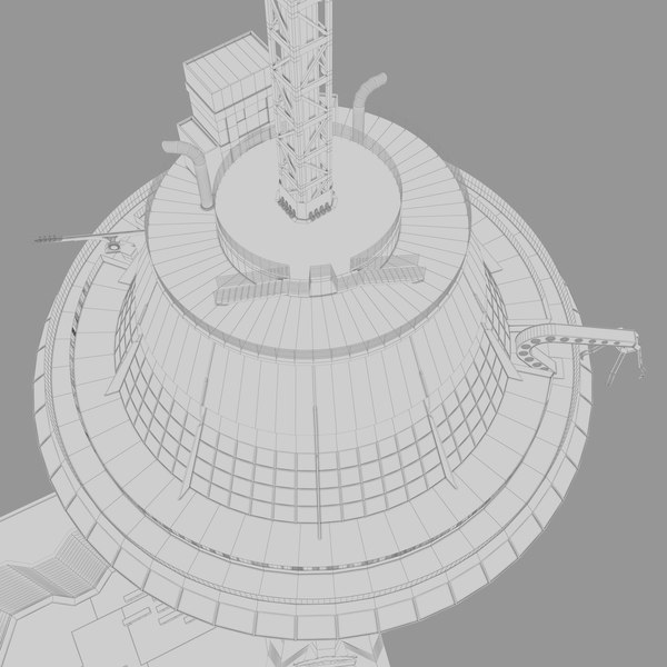 3D model stratosphere tower - TurboSquid 1328607
