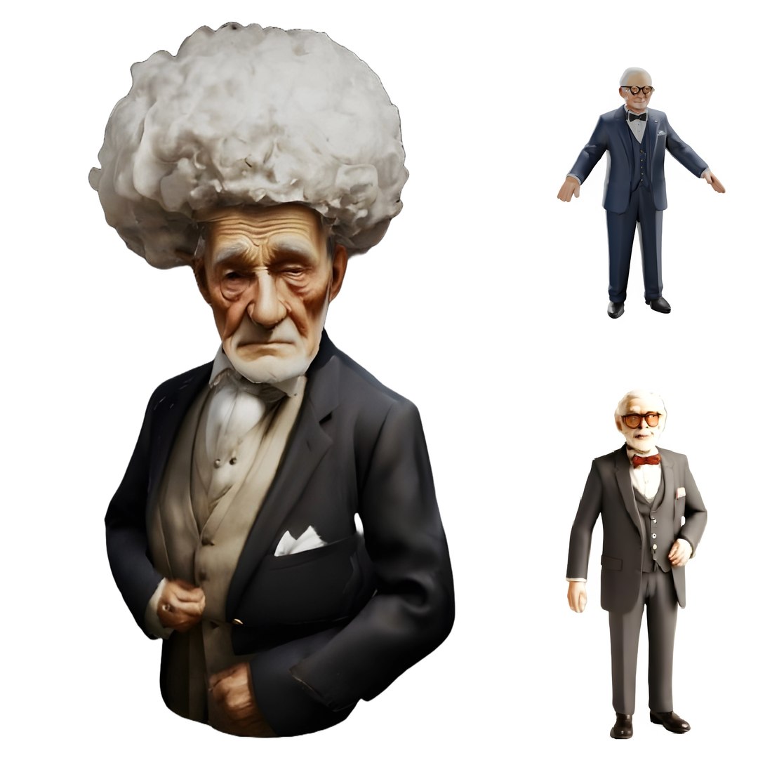3D Distinguished Gentlemen Collection - TurboSquid 2296610