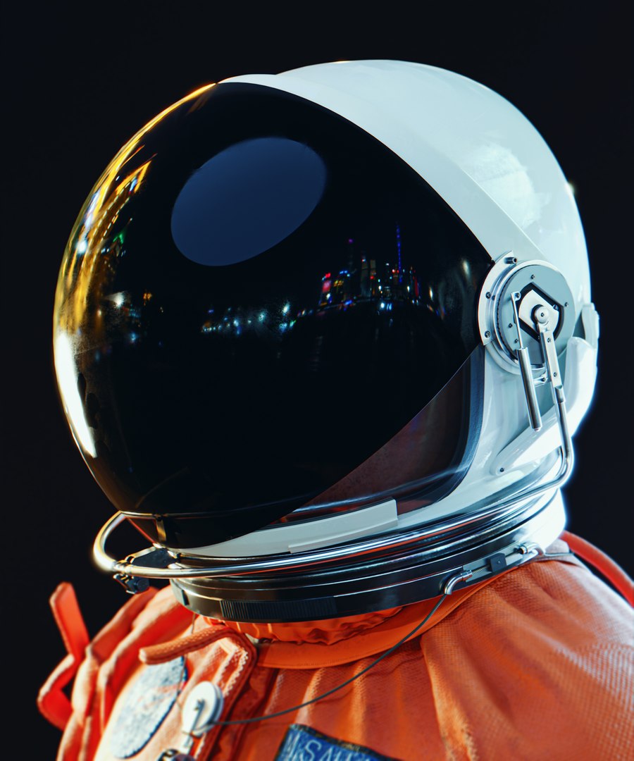 3D ACES NASA Space Helmet - TurboSquid 2069508