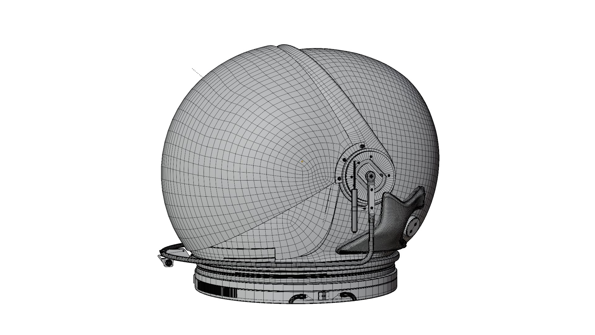 3D ACES NASA Space Helmet - TurboSquid 2069508