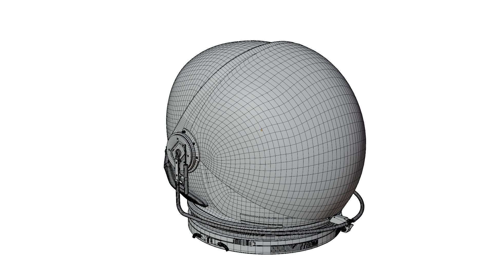 3D ACES NASA Space Helmet - TurboSquid 2069508
