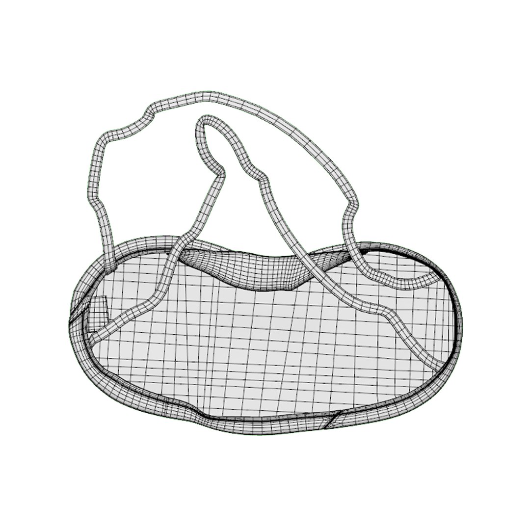 3D Travel Blue Eye Mask Model - TurboSquid 1315751