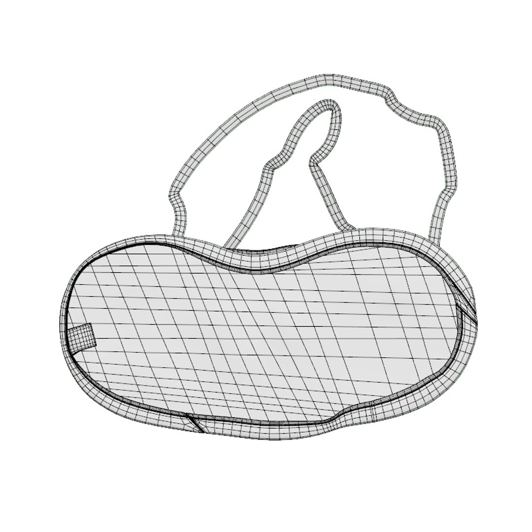 3D Travel Blue Eye Mask Model - TurboSquid 1315751