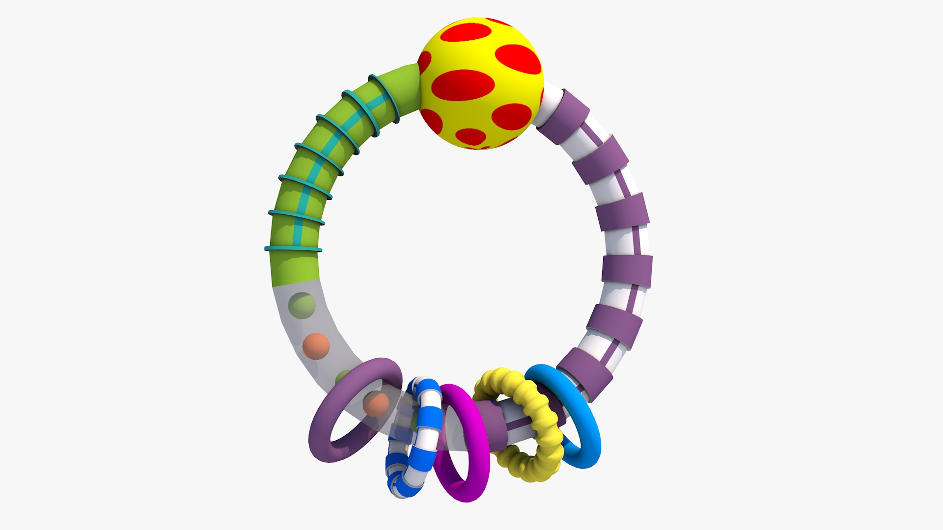 Rattle 3D Model - TurboSquid 1769463