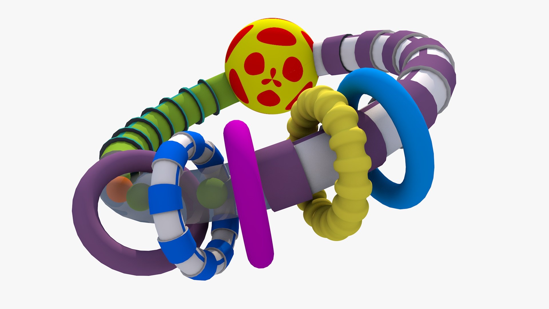 Rattle 3D Model - TurboSquid 1769463