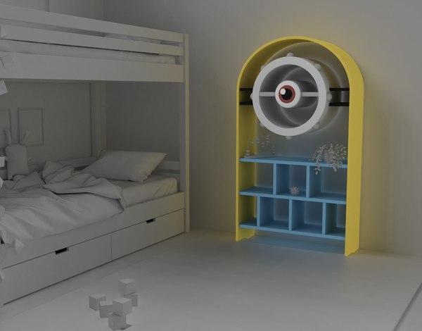 Book shelf 3D model 3D 모델 - TurboSquid 2004274