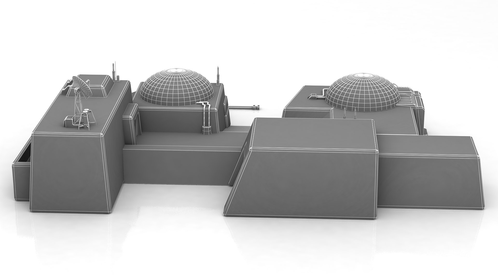 Star Wars Architecture Sci-fi Building 3D Model - TurboSquid 1643061