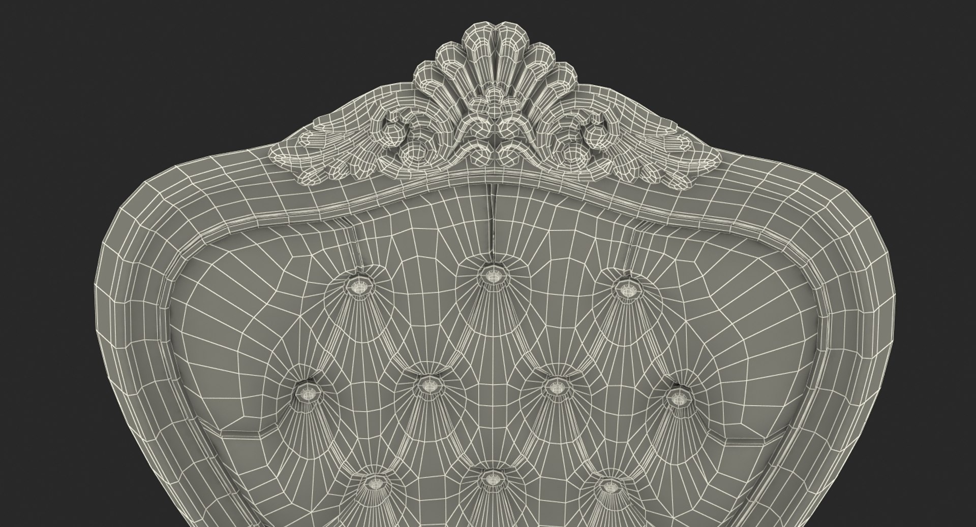 Tall throne chair black leather 3D model - TurboSquid 1348740