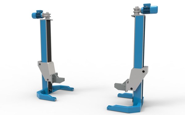 3D column lift - TurboSquid 1275543