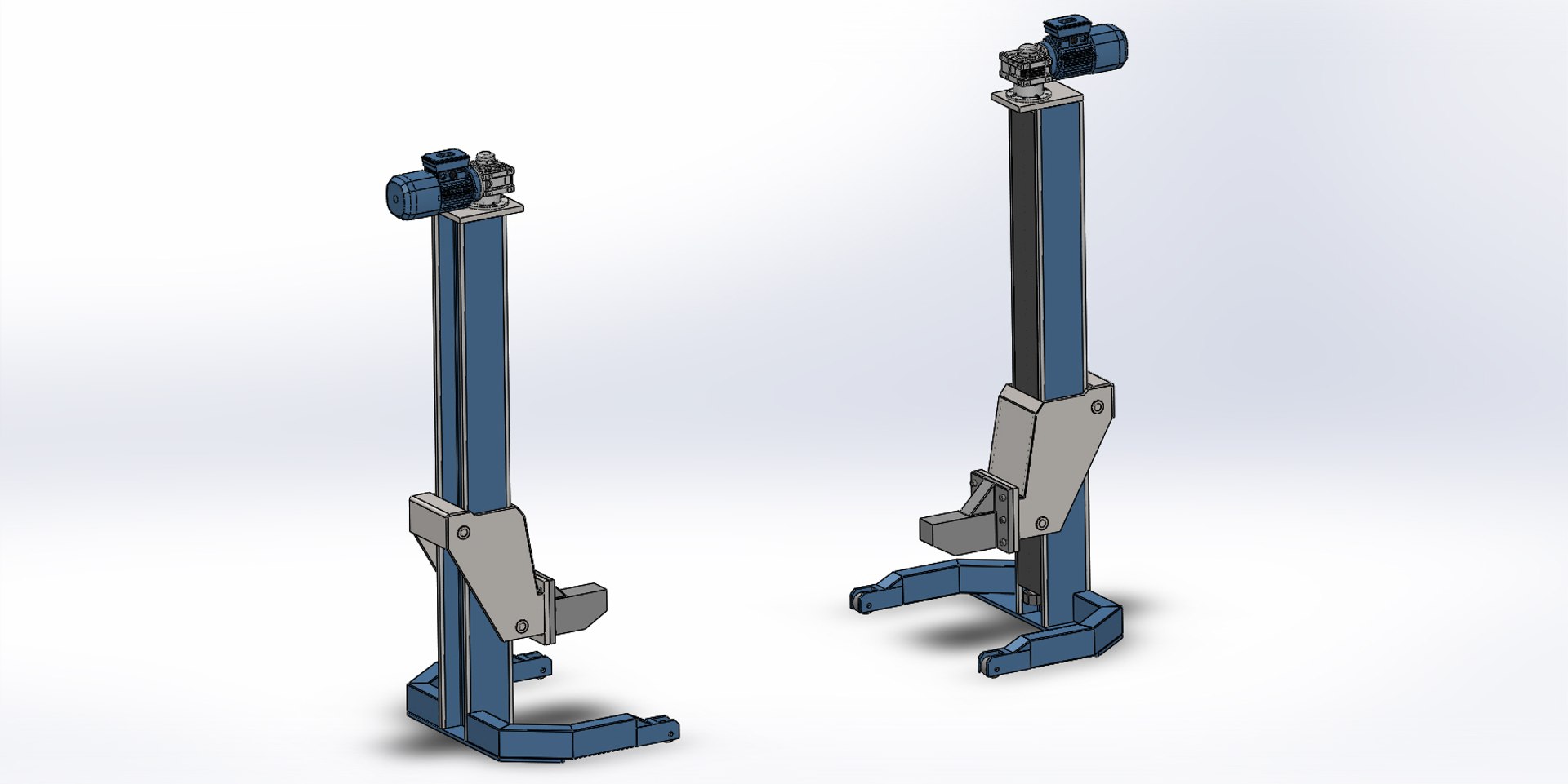 3D Column Lift - TurboSquid 1275543