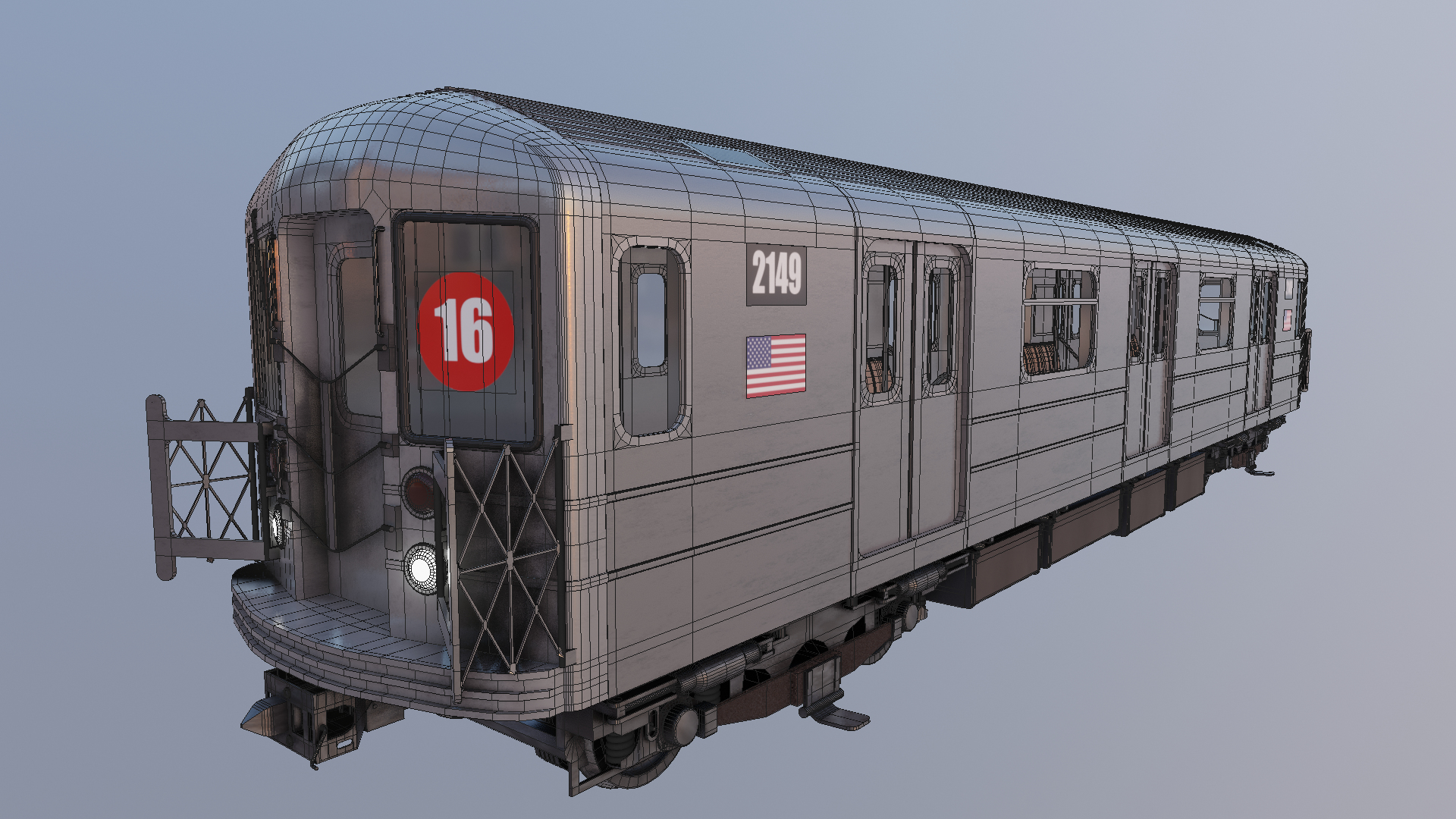 R62 kawasaki nyc subway 3D model - TurboSquid 1679178