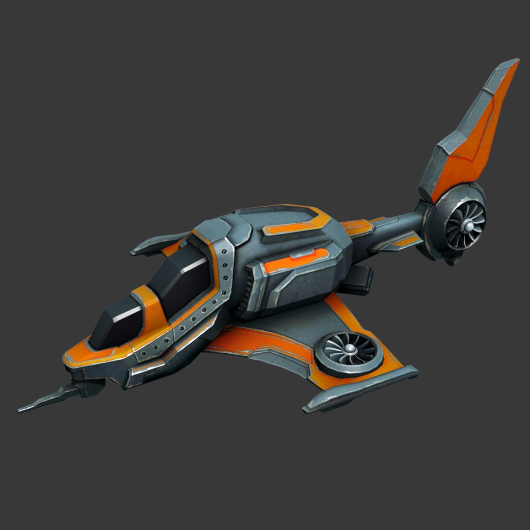Sci-fi Modelled Games 3d Model