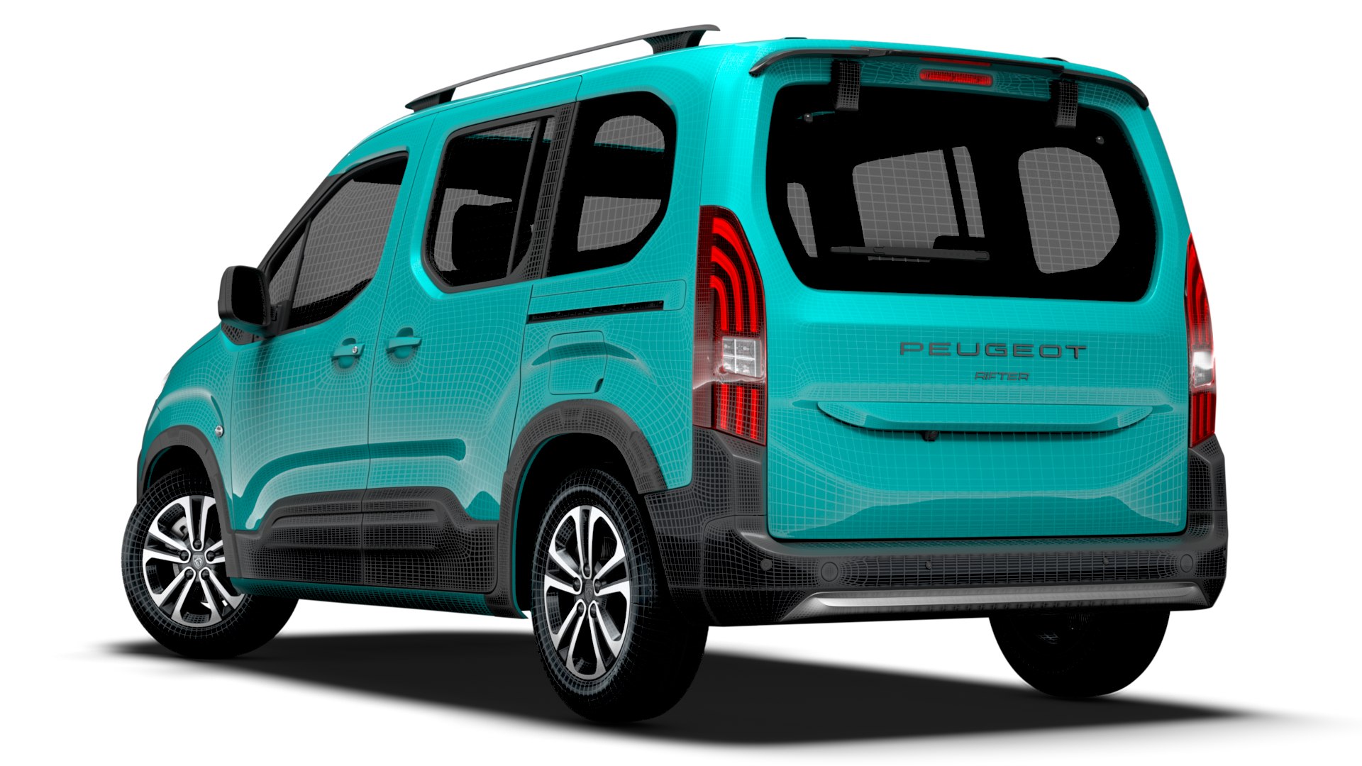 Peugeot Rifter GT 2024 3D Model - TurboSquid 2342223