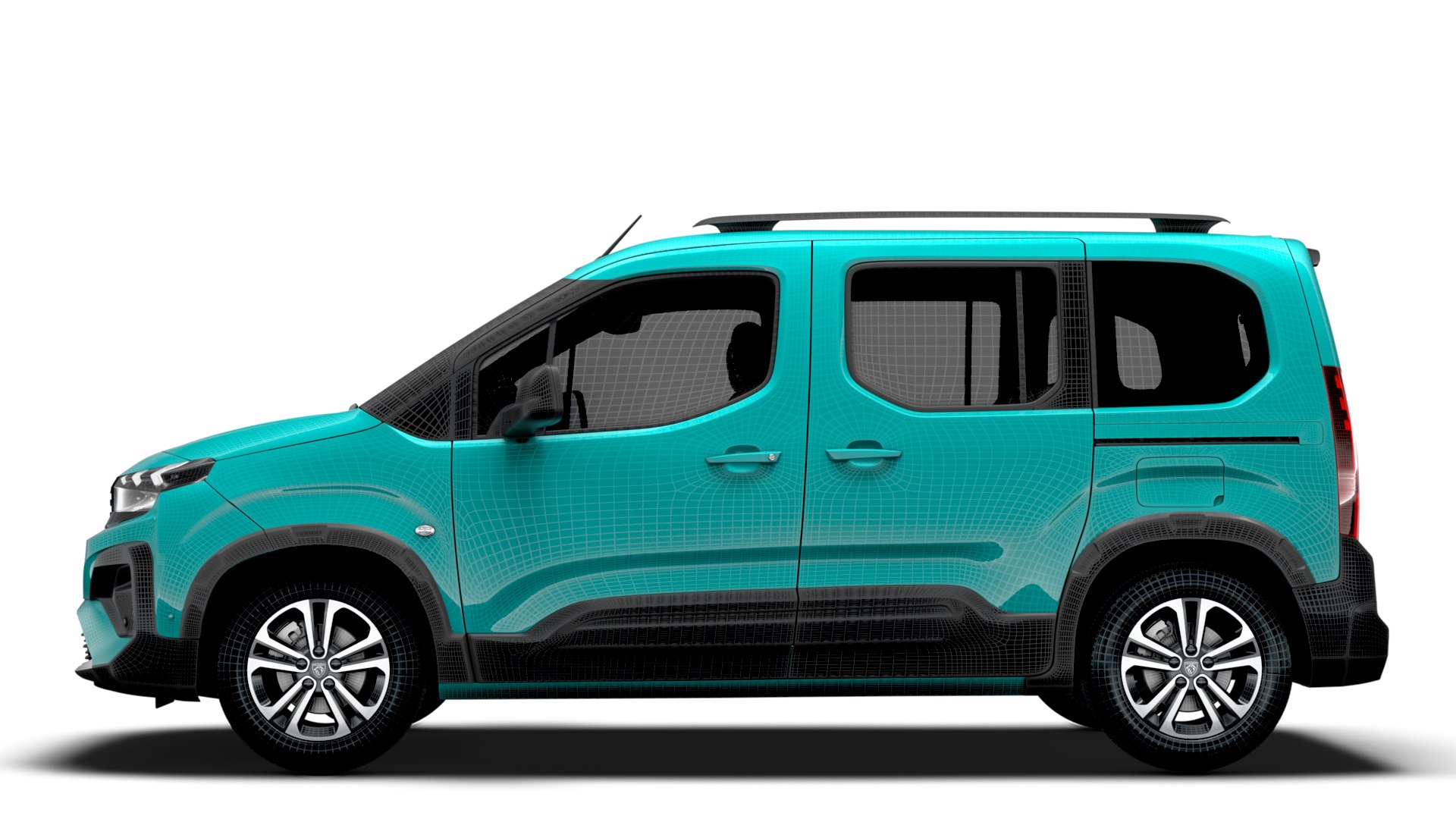 Peugeot Rifter GT 2024 3D Model - TurboSquid 2342223