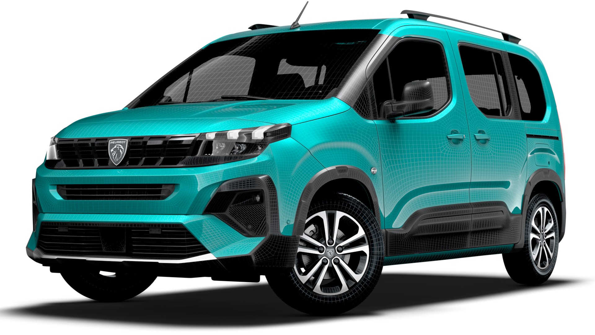 Peugeot Rifter GT 2024 3D Model - TurboSquid 2342223